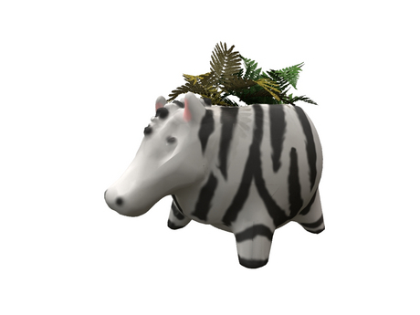 Second Life Marketplace - 4. [WH] Chonky Zebra Planter